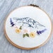 Embroidery PDF Pattern, Mt. Rainier, Pacific North West, PNW Art ...