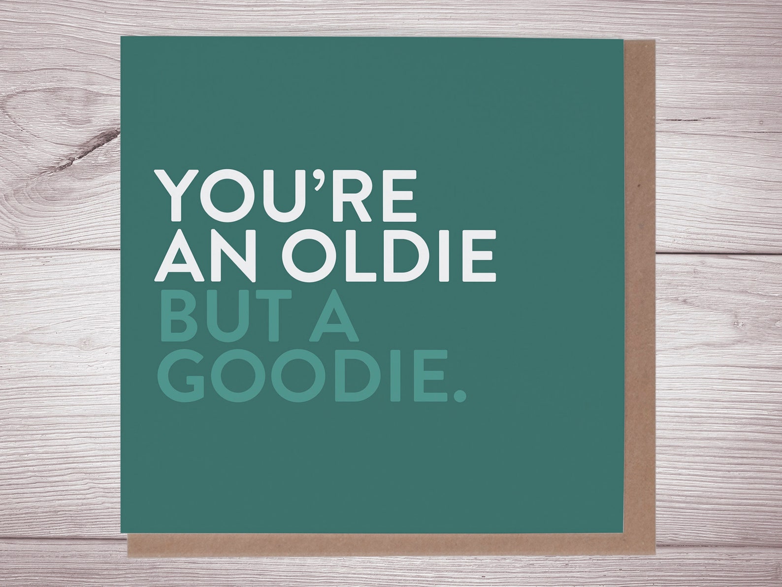 You're an Oldie but A Goodie Birthday Card Birthday Card - Etsy