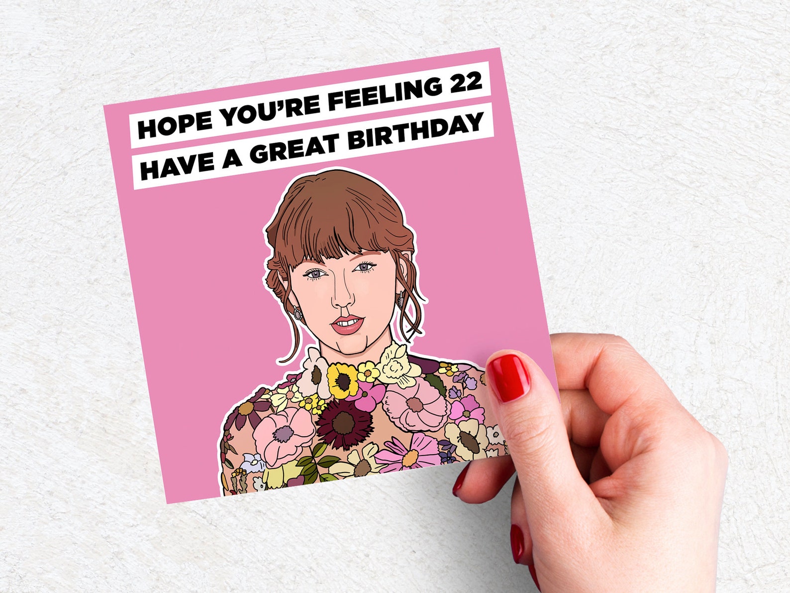 Hope You're Feeling 22 Birthday Card Birthday Card - Etsy