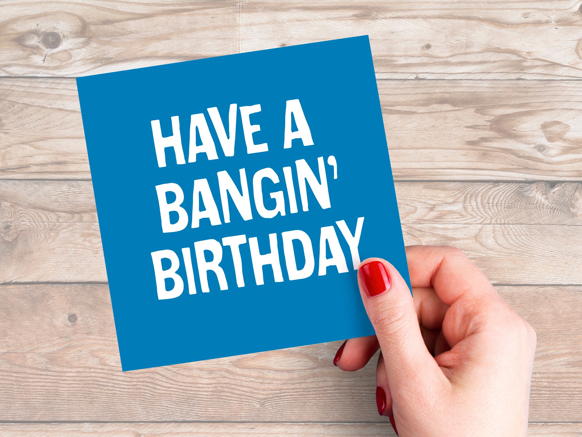 Have a Bangin' Birthday Card Birthday Card Birthday | Etsy