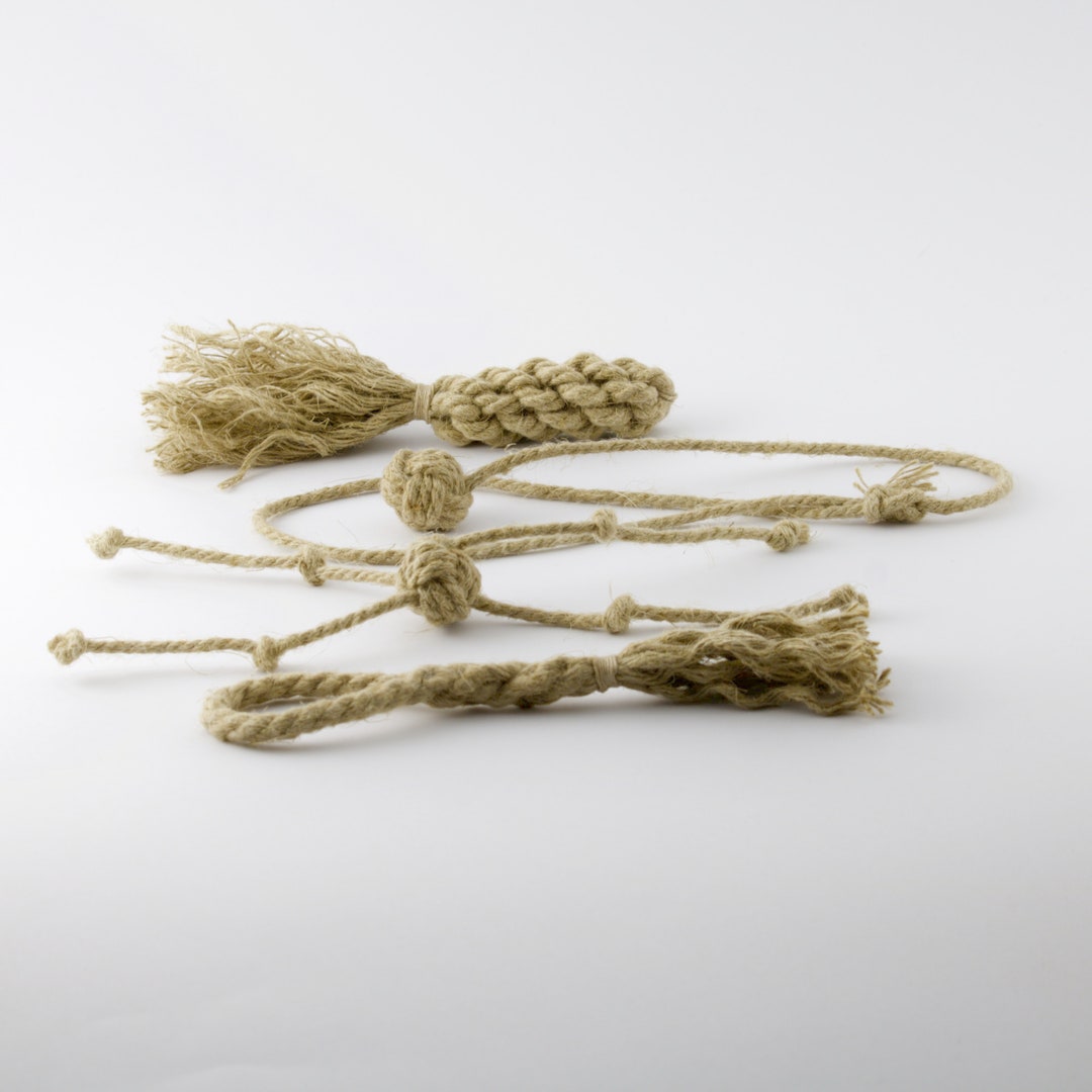 Hemp Cat Toy Set With 4 Different Toys - Etsy