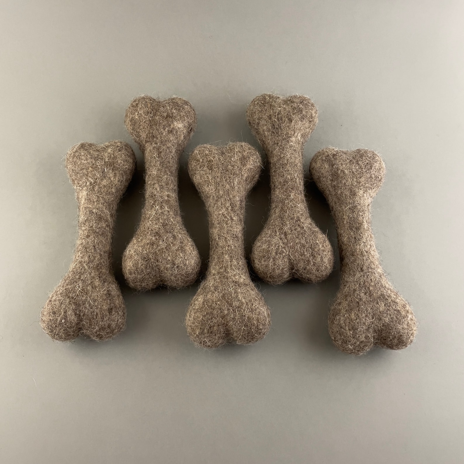 Handmade Wool Bone for Dogs, Soft Indoor Toy, Dog Wool Bone ONE PIECE ...