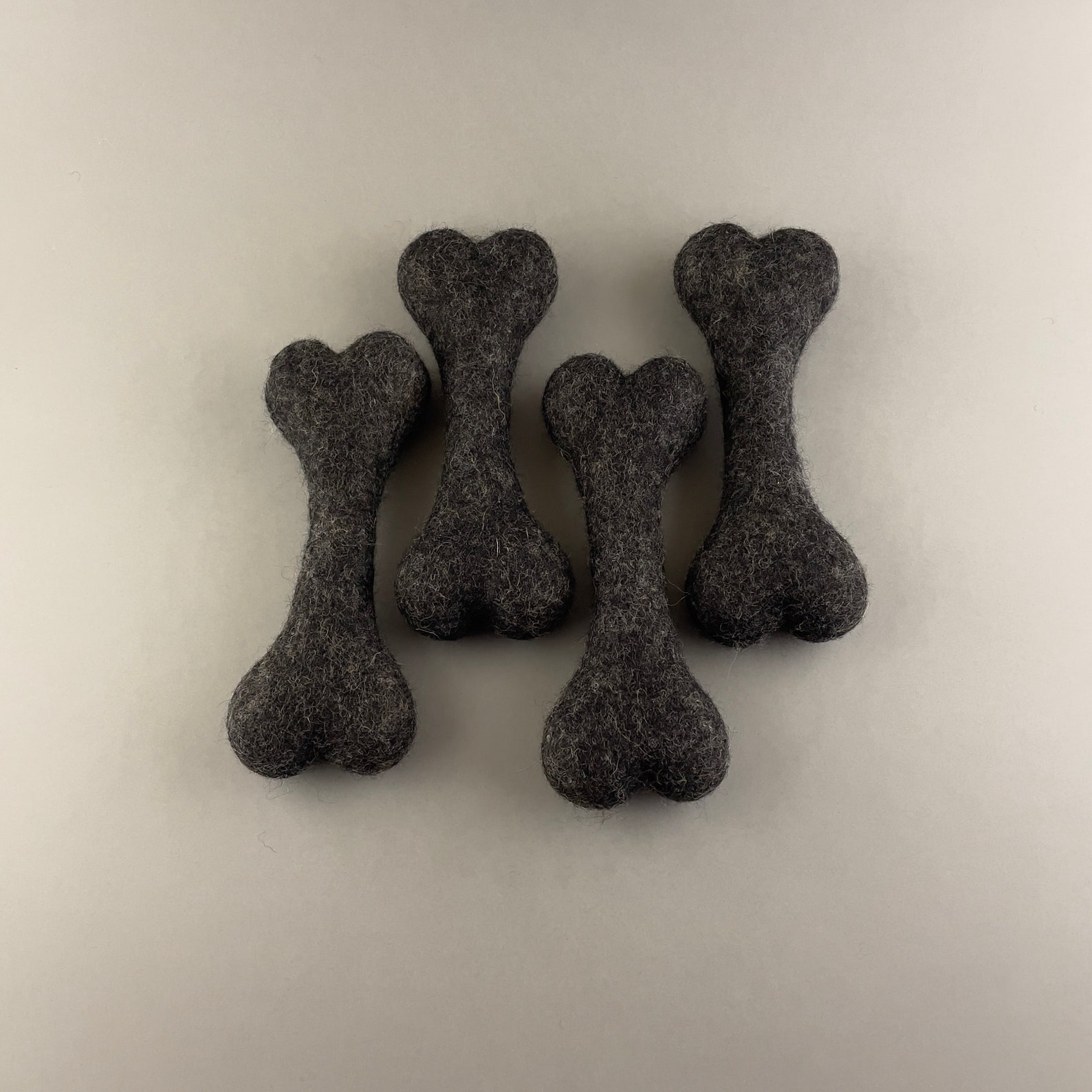 Handmade Wool Bone for Dogs, Soft Indoor Toy, Dog Wool Bone ONE PIECE ...