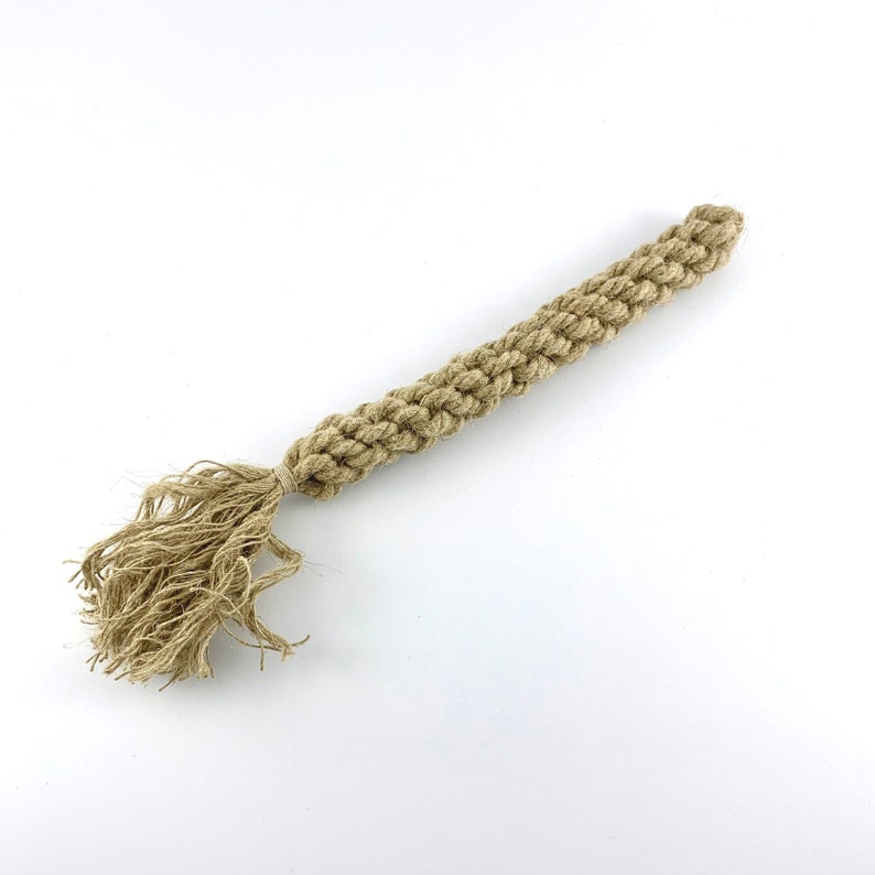 Natural Hemp Dog Dental Stick Toy - Etsy