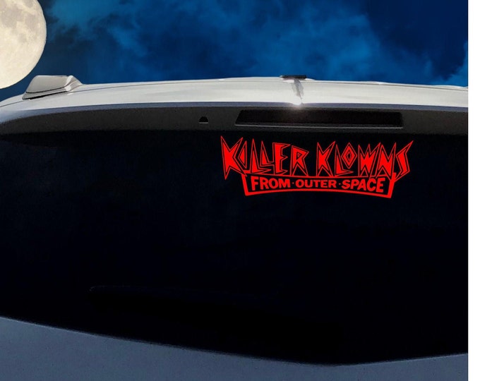 Killer Klowns From Outer Space Decal, Killer Klowns From Outer Space ...