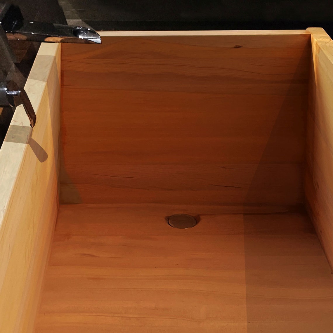 Cedar Tub Ofuro Wooden Soaking Bathtub Customizable - Etsy
