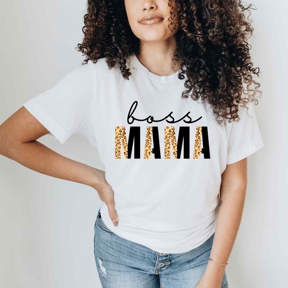 Boss Mama Sublimation PNG Boss Lady Png Woman's Shirt - Etsy