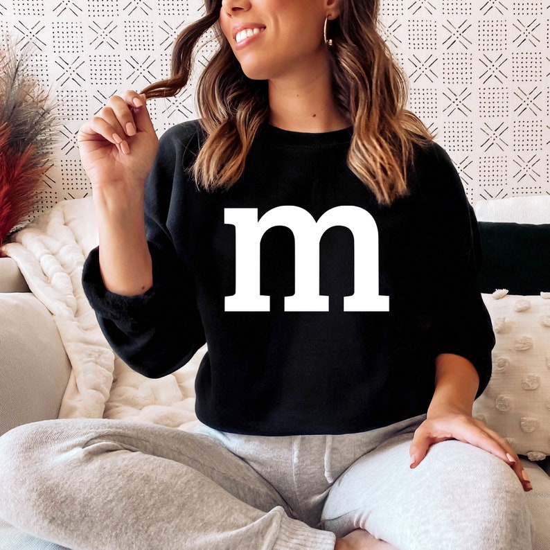 M&M Svg Png M and M Graphic Halloween Costume Cutting File - Etsy