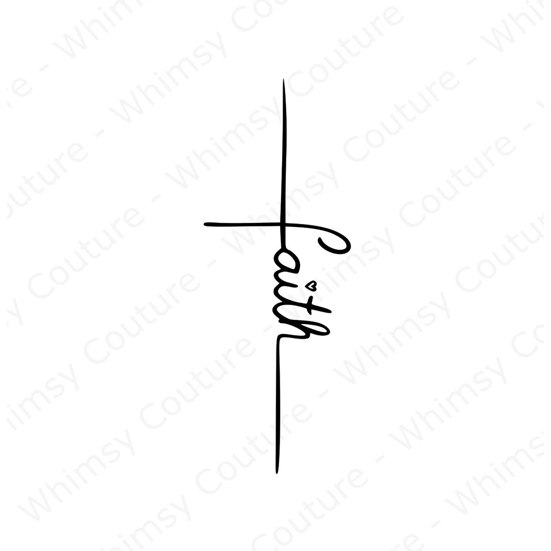 Faith Svg Cross Svg Thanksgiving Svg File Png Dxf Eps Pdf For
