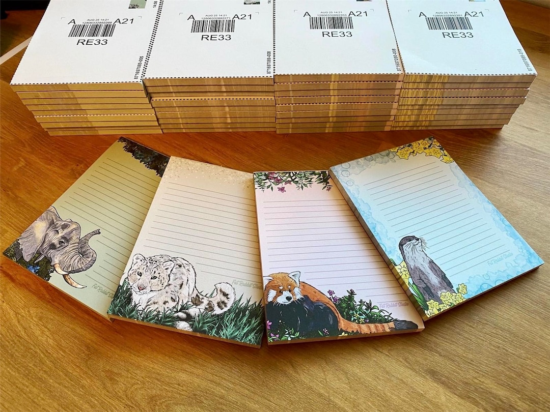 Custom Notepad Commission - Etsy Custom Notepad Commission - Etsy