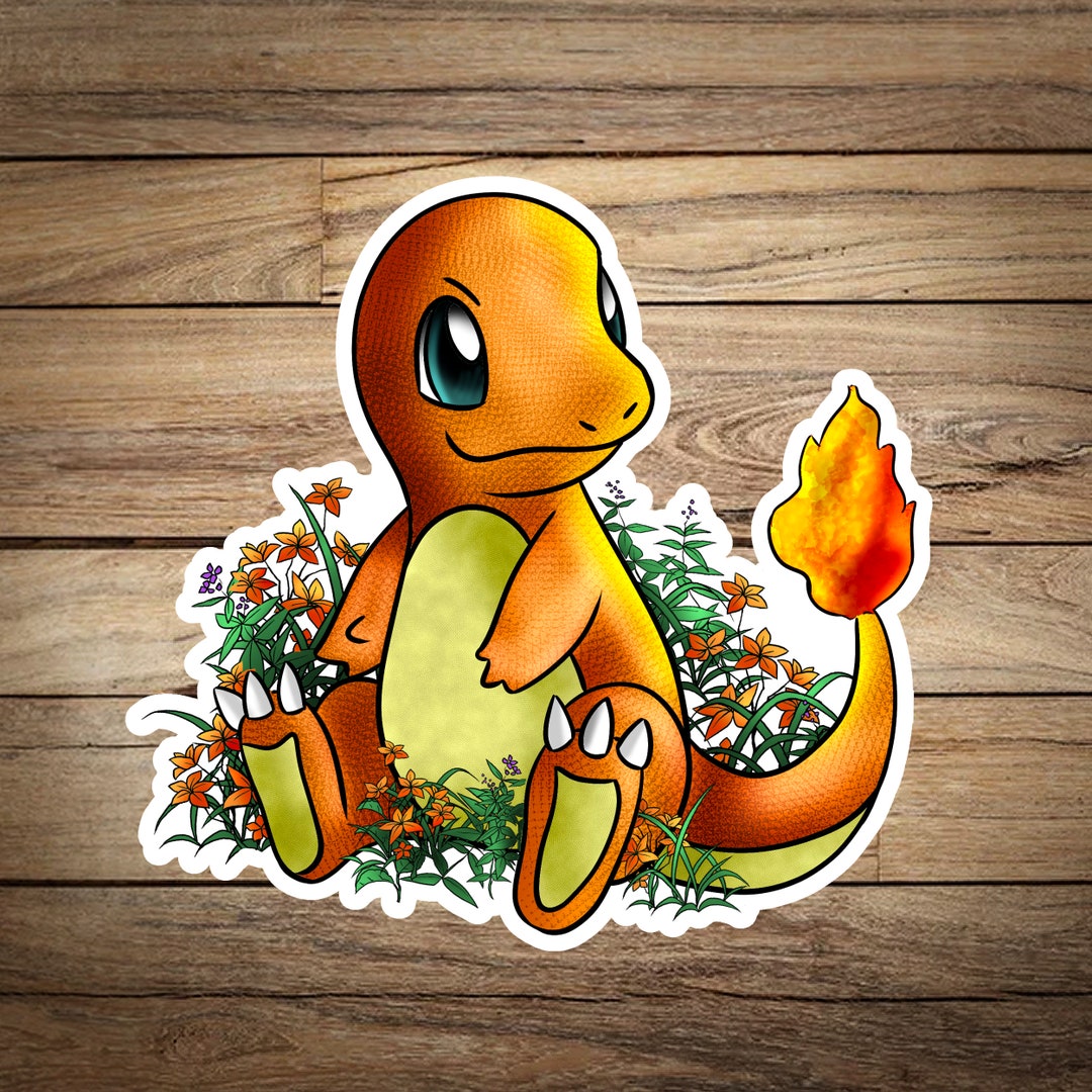 Charmander Sticker Waterproof/uv Protected - Etsy