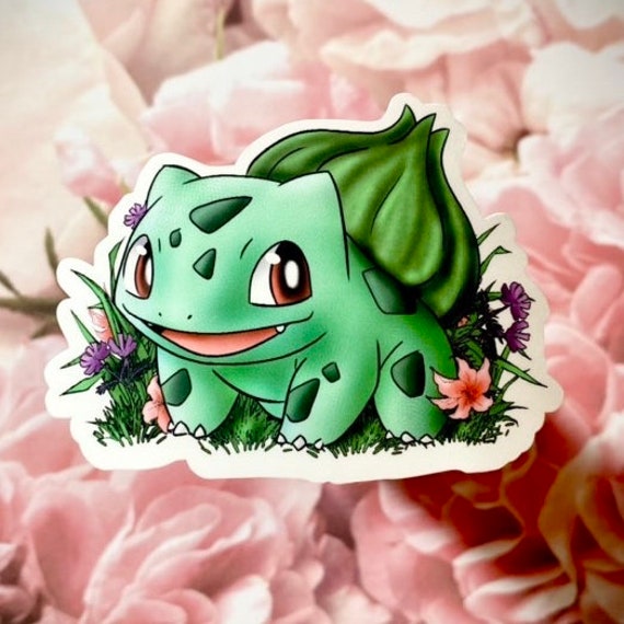 Bulbasaur Sticker Foliage Series - Etsy