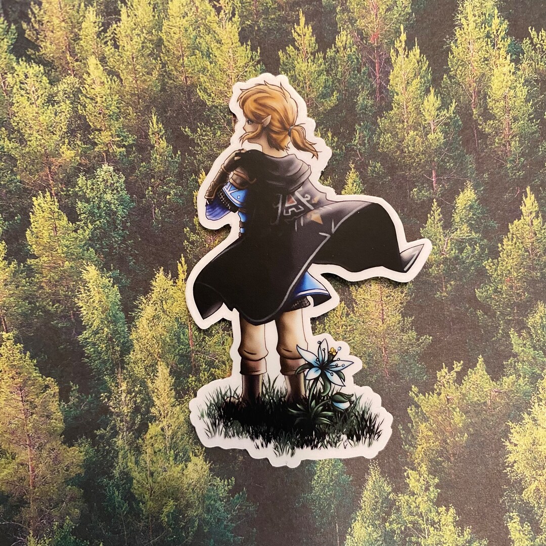 Legend of Zelda Link Sticker Waterproof/uv Protected - Etsy