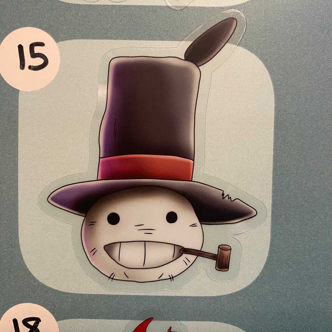 Turnip Head Sticker Waterproof & Uv Protected - Etsy