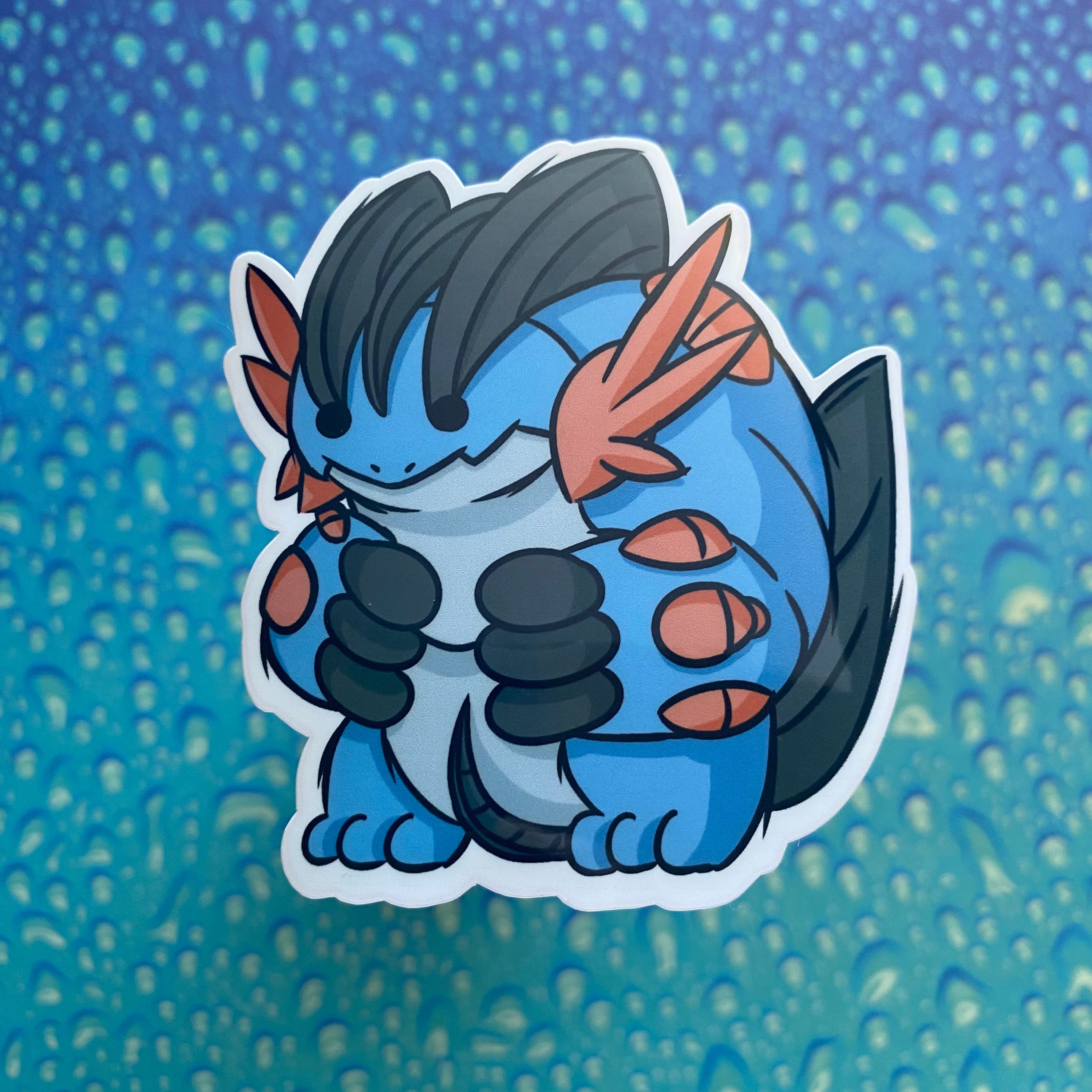 How To Draw Mega Swampert