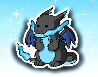 Mega Charizard X Sticker - Etsy