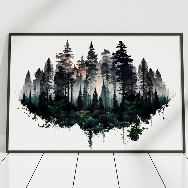Forest Art - Etsy