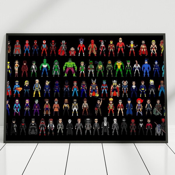 Video Game Poster - Etsy