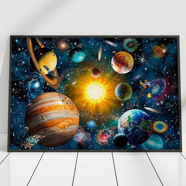 Planet Poster - Etsy