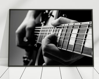 Guitar Bass Poster - Etsy