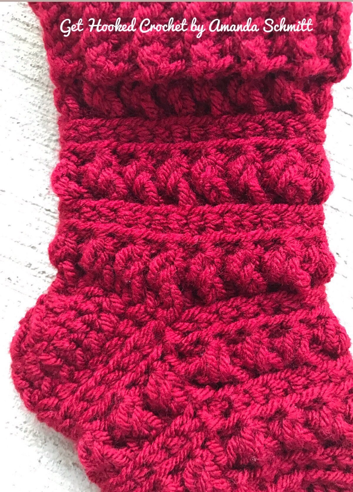 Mini Stocking Crochet Pattern Small Stocking Crochet Pattern - Etsy