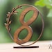 Table Numbers Rustic Wood Wedding Decor Table Decor Event - Etsy