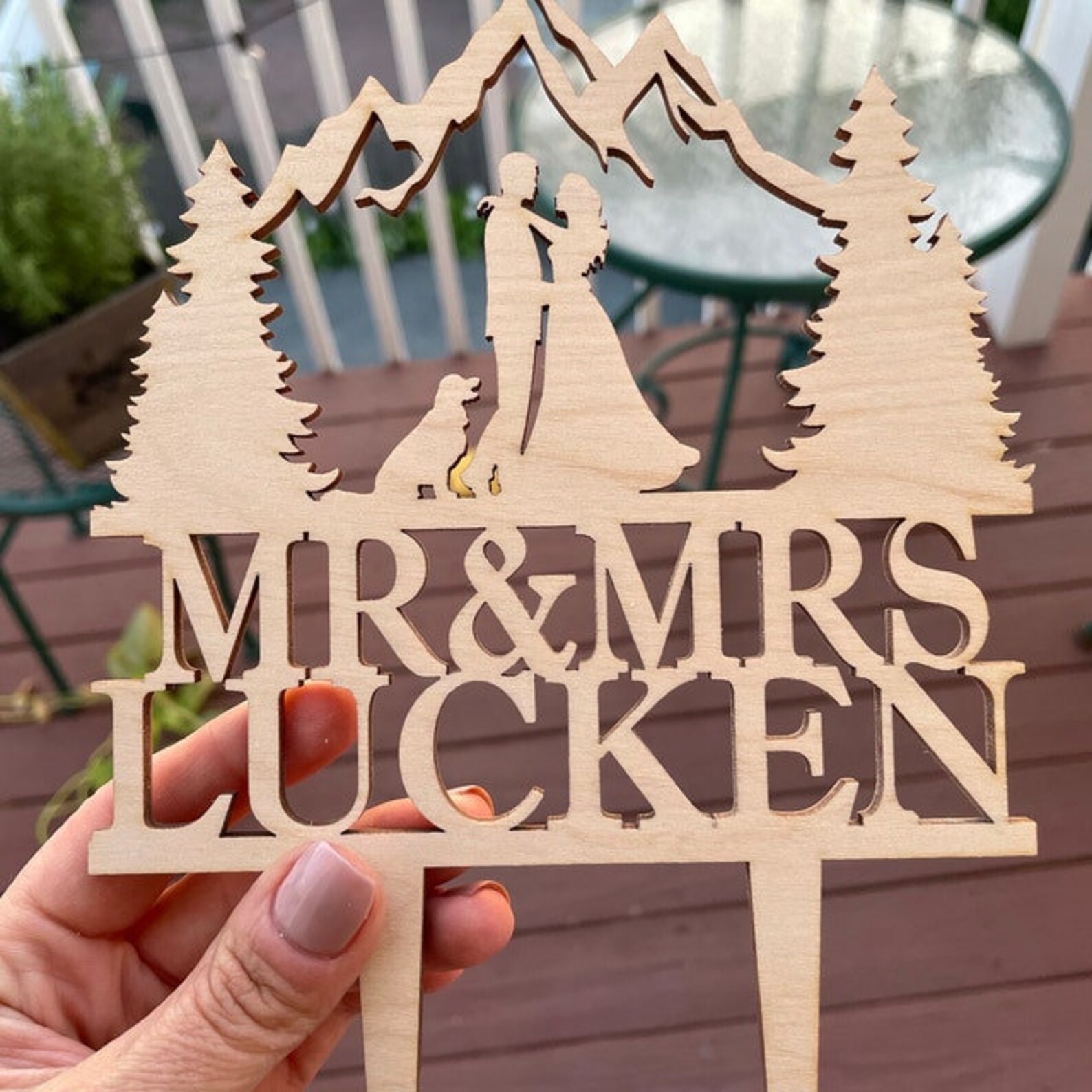 Custom Cake Topper SVG Wedding Cake Topper SVG File Instant | Etsy