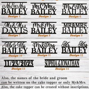 Personalized Mechanic Cake Topper, Auto Mechanic Wedding Cake Topper ...