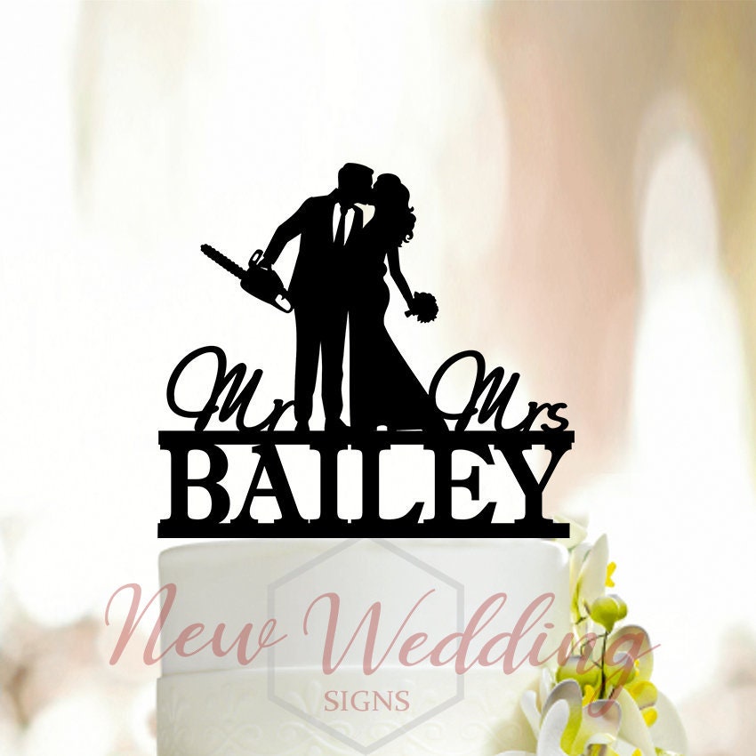 Logger Cake Topper Lumberjack Wedding Cake Topper Wedding | Etsy