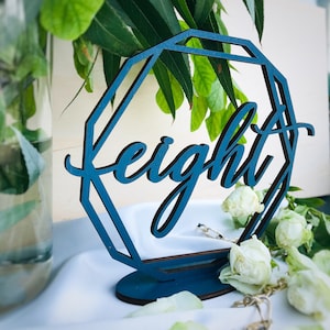 Table Numbers, Rustic Wood Wedding Decor, Table Decor, Event ...