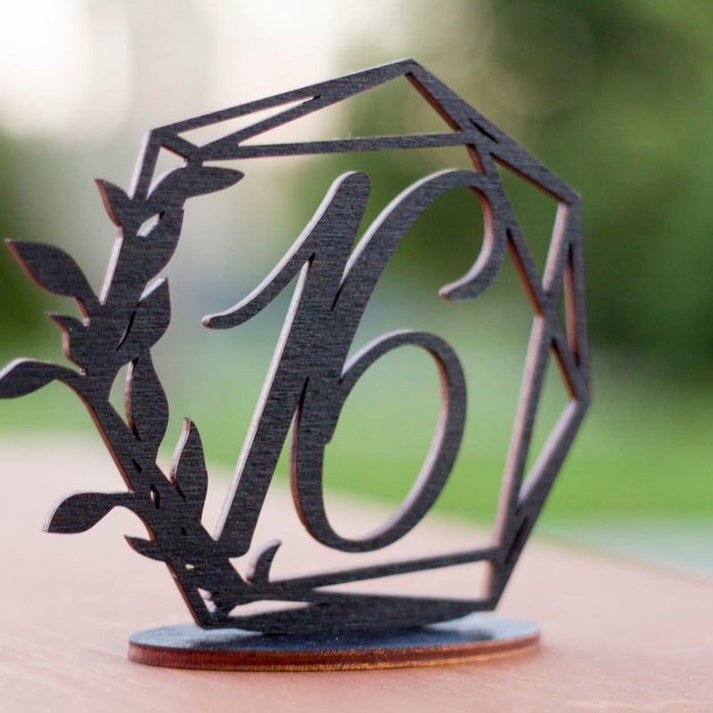 Rustic Table Numbers - Etsy