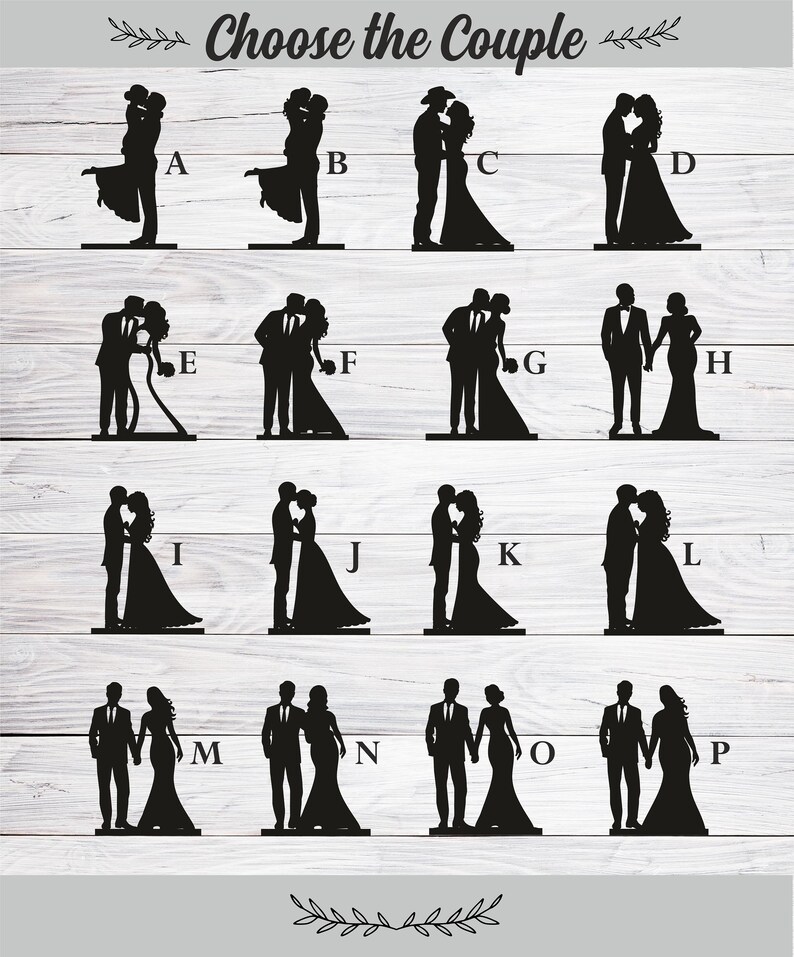 Couple Wedding Cake Toppercake Topper With Dogsdogs Wedding - Etsy