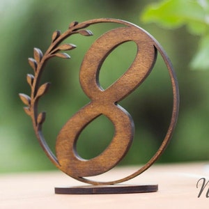 Table Numbers, Rustic Wood Wedding Decor, Table Decor, Event ...