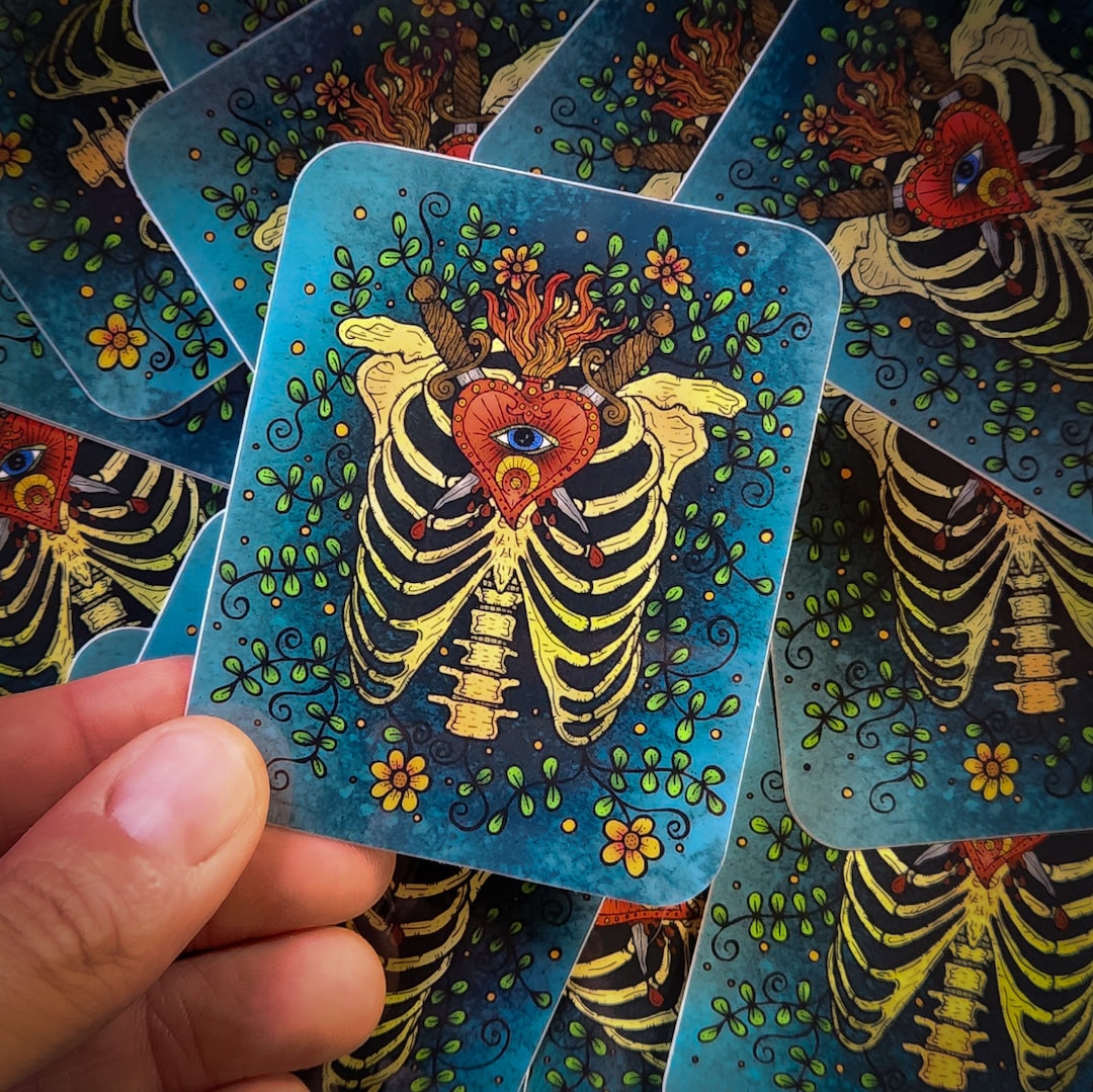 Bone of My Bone Vinyl Sticker - Etsy