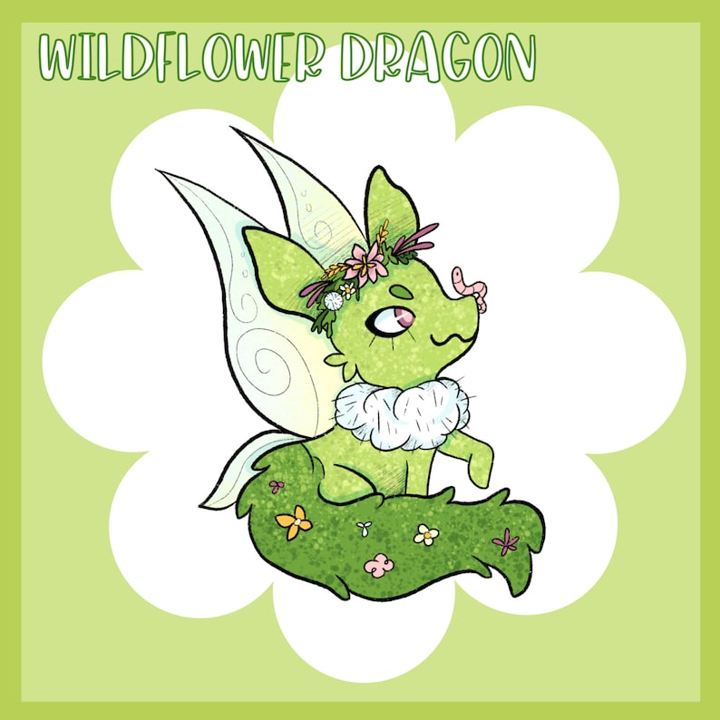 BLIND BAG Dragons Cottagecore - Etsy