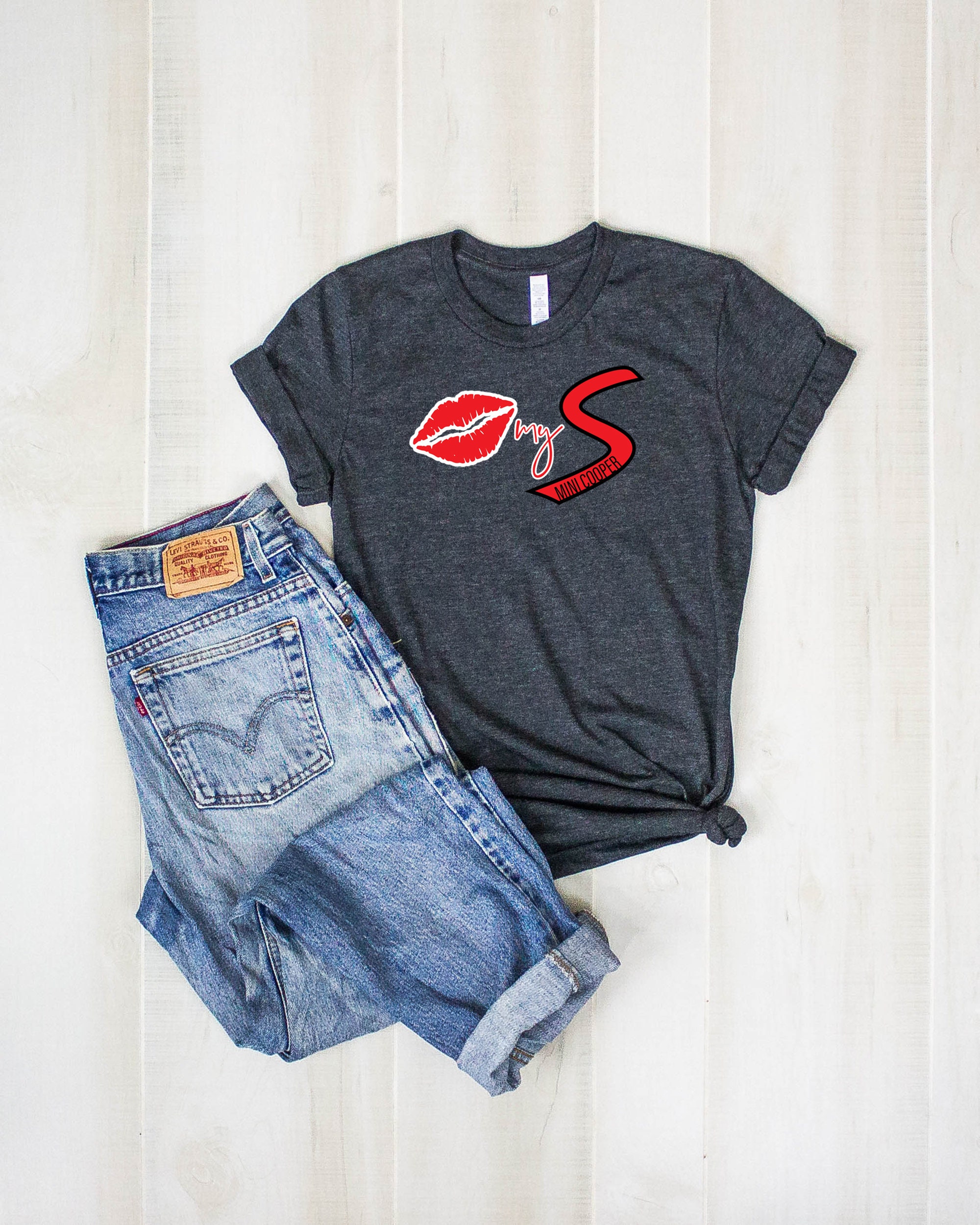 Kiss My S, Heather Black, Mini Cooper, Car Lover, Racing Car Driver ...