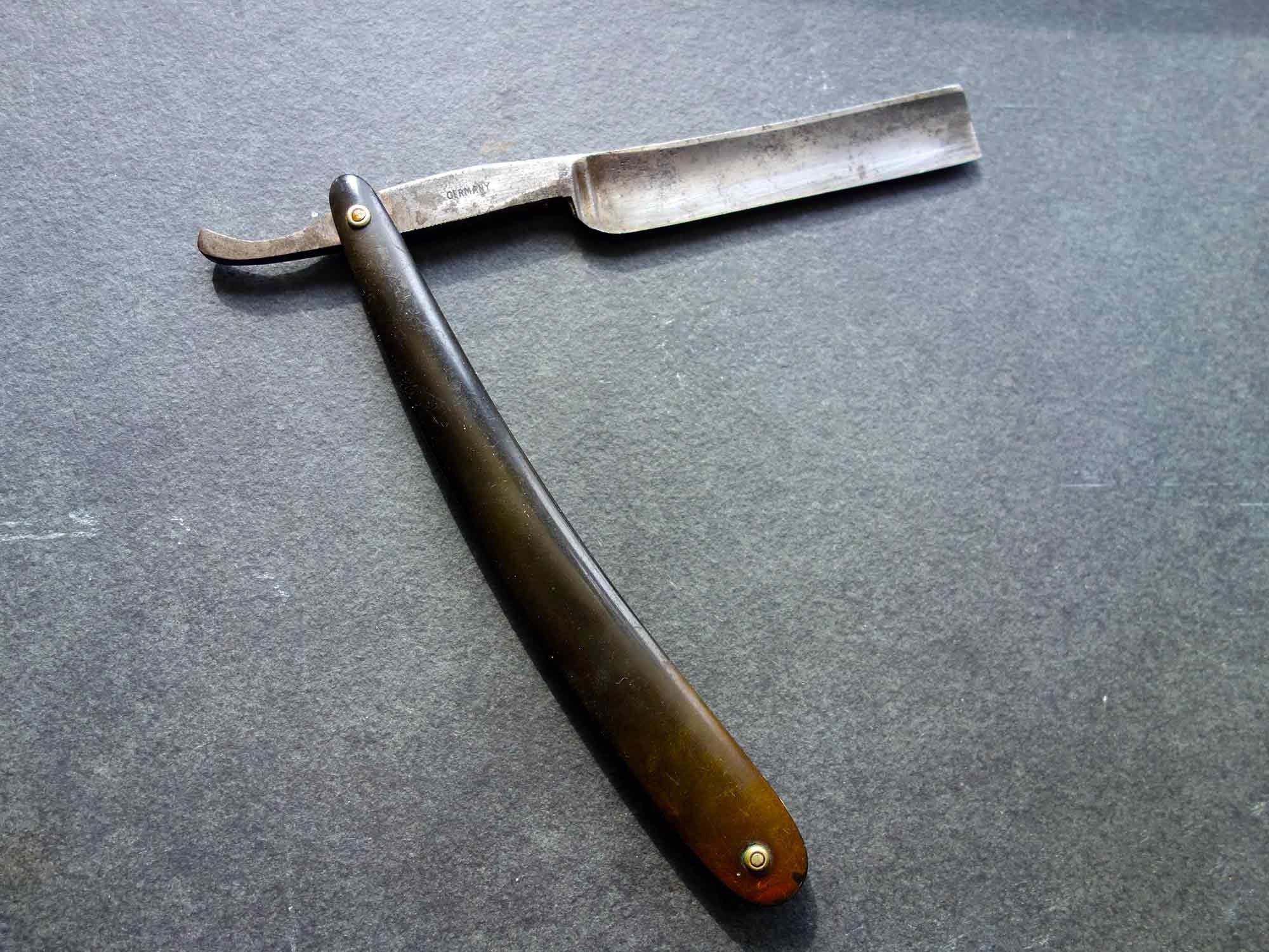Vintage Straight Razor Made in Germany by Wadsworth Razor Co Model XLNT ...