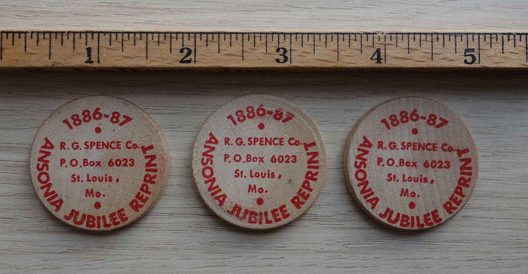 Vintage Wooden Coin NAWCC Silver Jubilee Phila. 1968 Set of 3 - Etsy