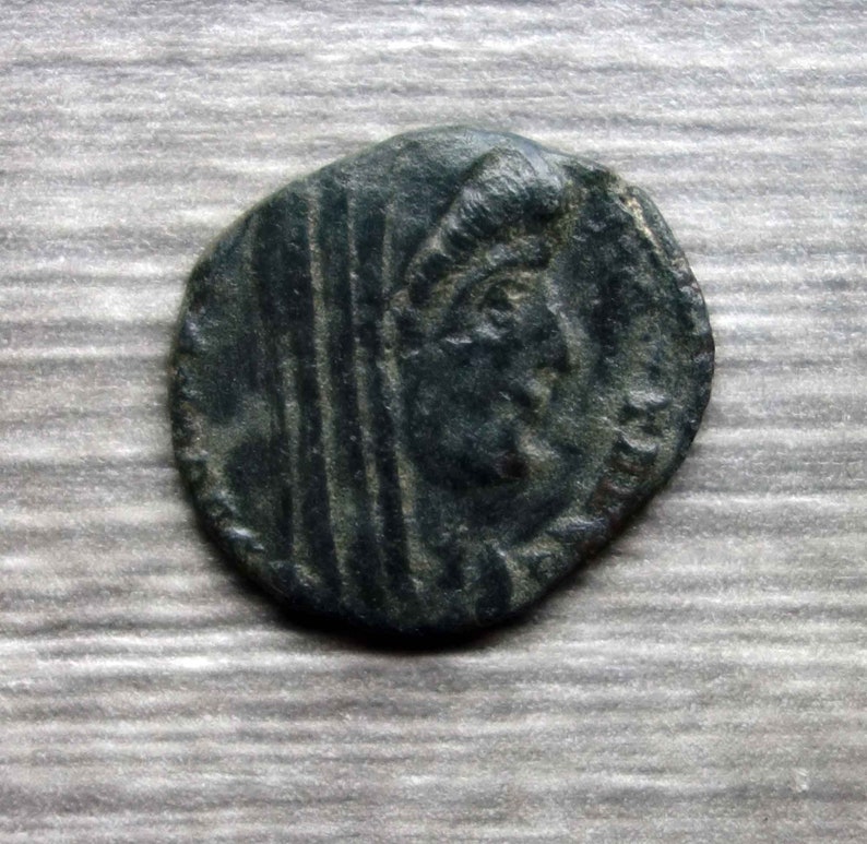 Roman Bronze Coin Constantius the Great Death Commemorative - Etsy