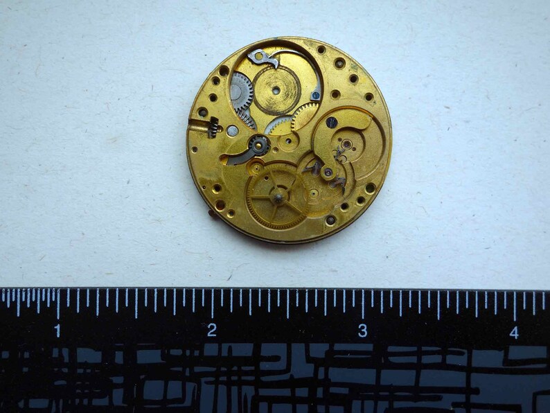 Vintage Pocket Watch Movement - Etsy