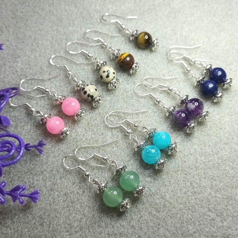 Beaded Earrings Handmade - Etsy
