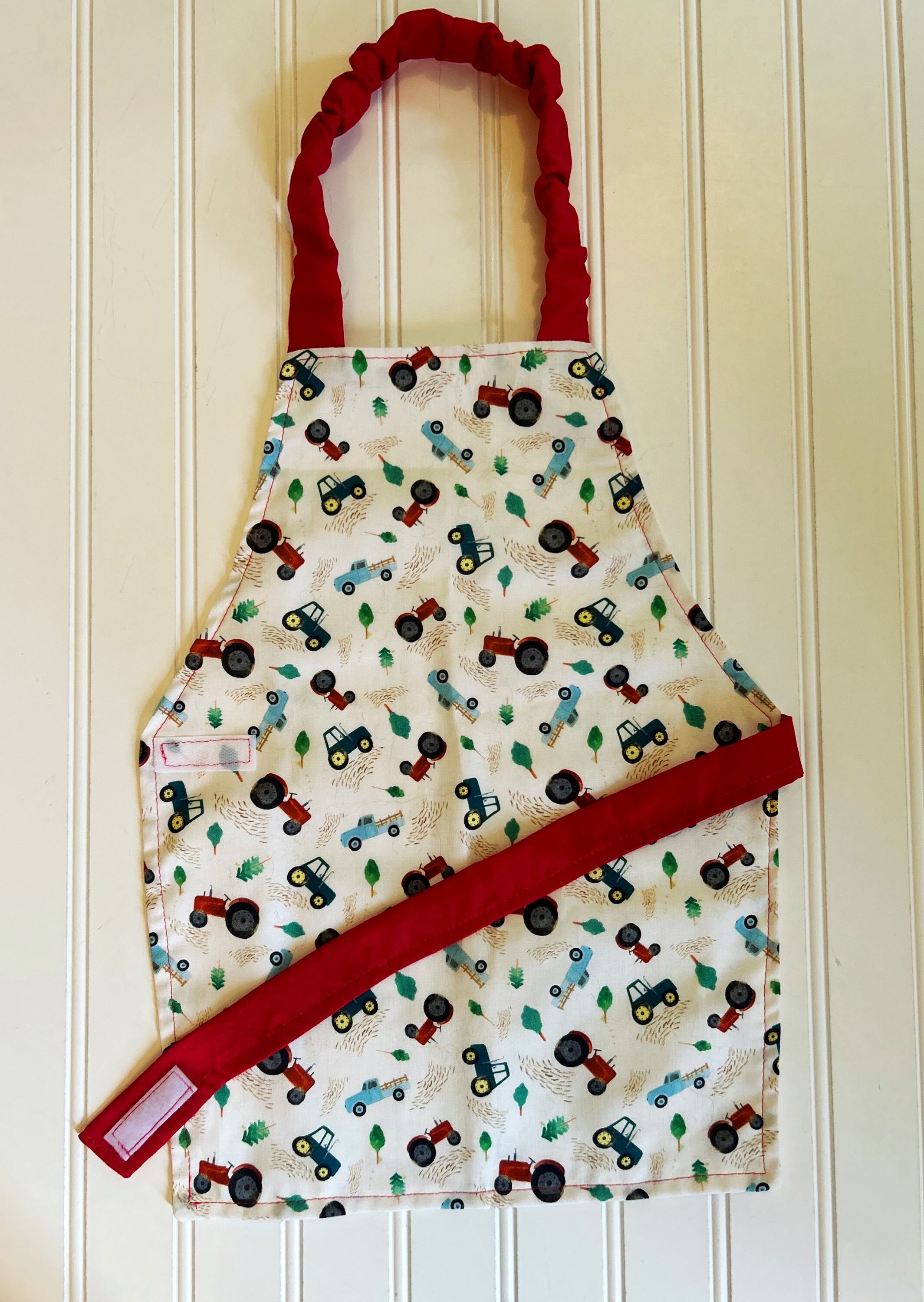 Children’s Montessori Tractor Apron, Boys Apron, Kids Apron, Birthday ...