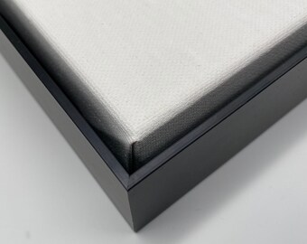 Black Floating Picture Frame - Etsy