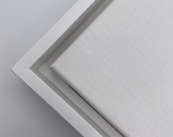 White Floating Frame - Etsy