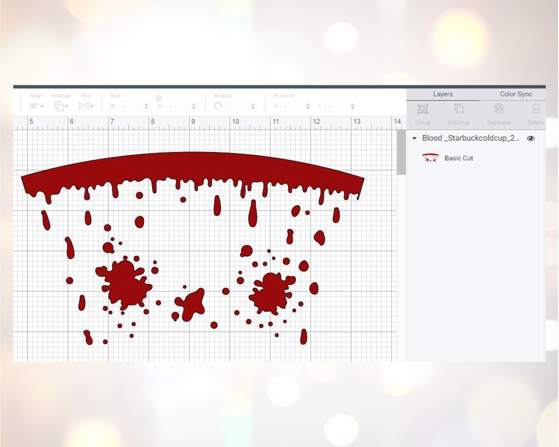 Halloween Dripping Blood Full Wrap Svg Dripping Blood Svg - Etsy