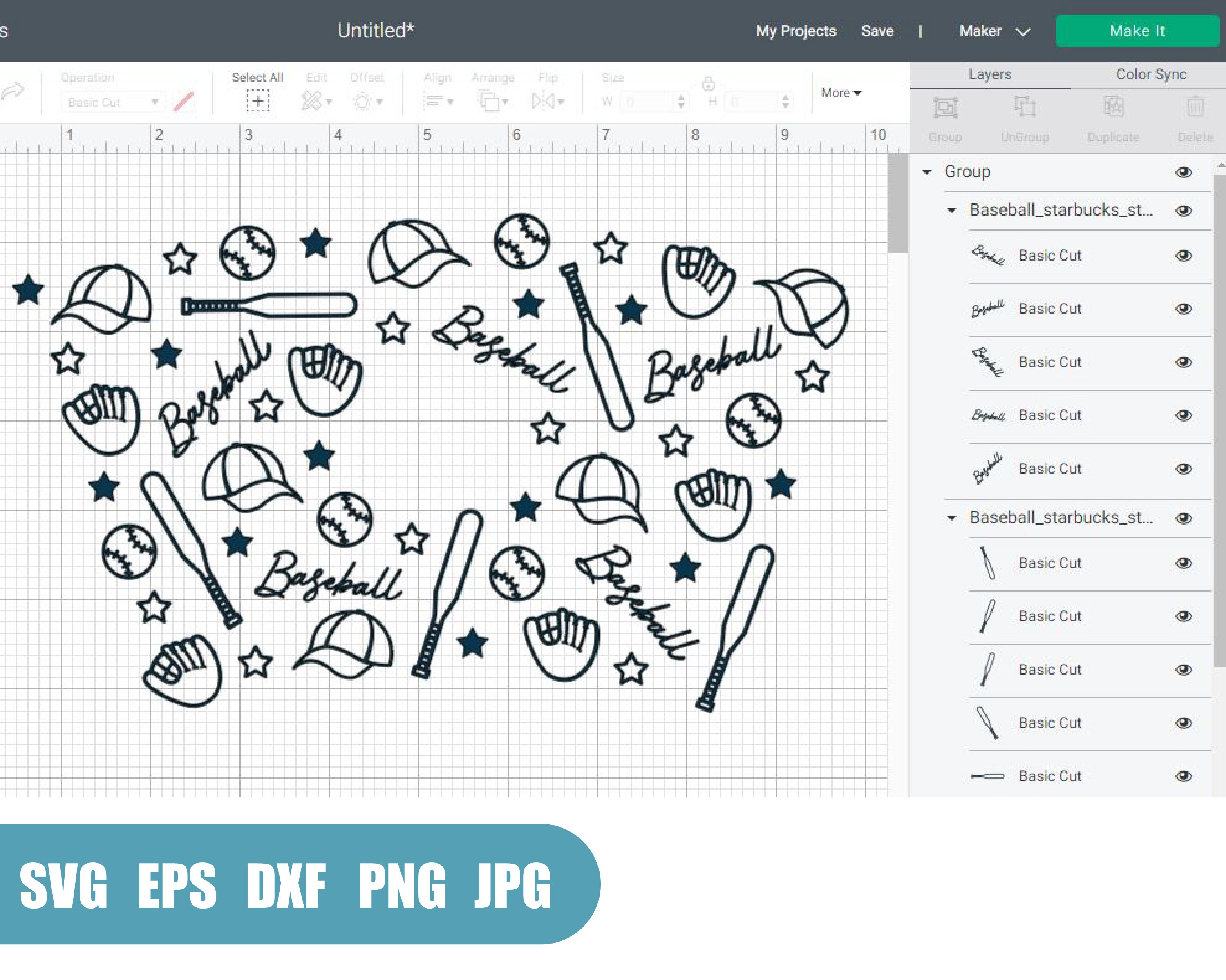 Baseball Full Wrap Cup SVG Baseball Team Svg Venti Cold Cup - Etsy