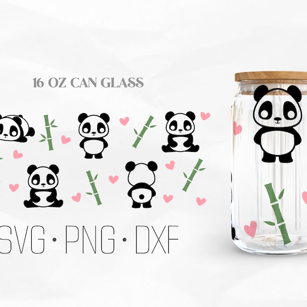 Panda Svg File - Etsy