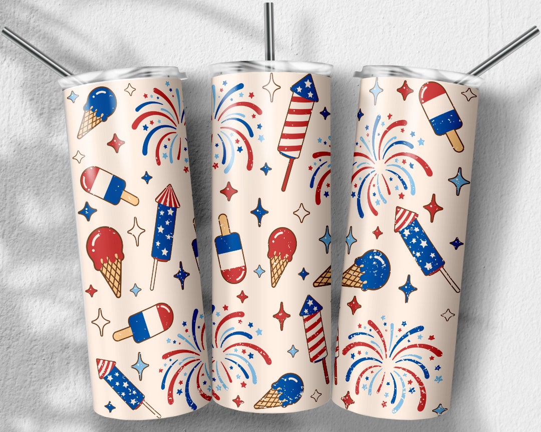 Ice Cream America Png, 4th of July, Firework Popsicle Png, Summer ...