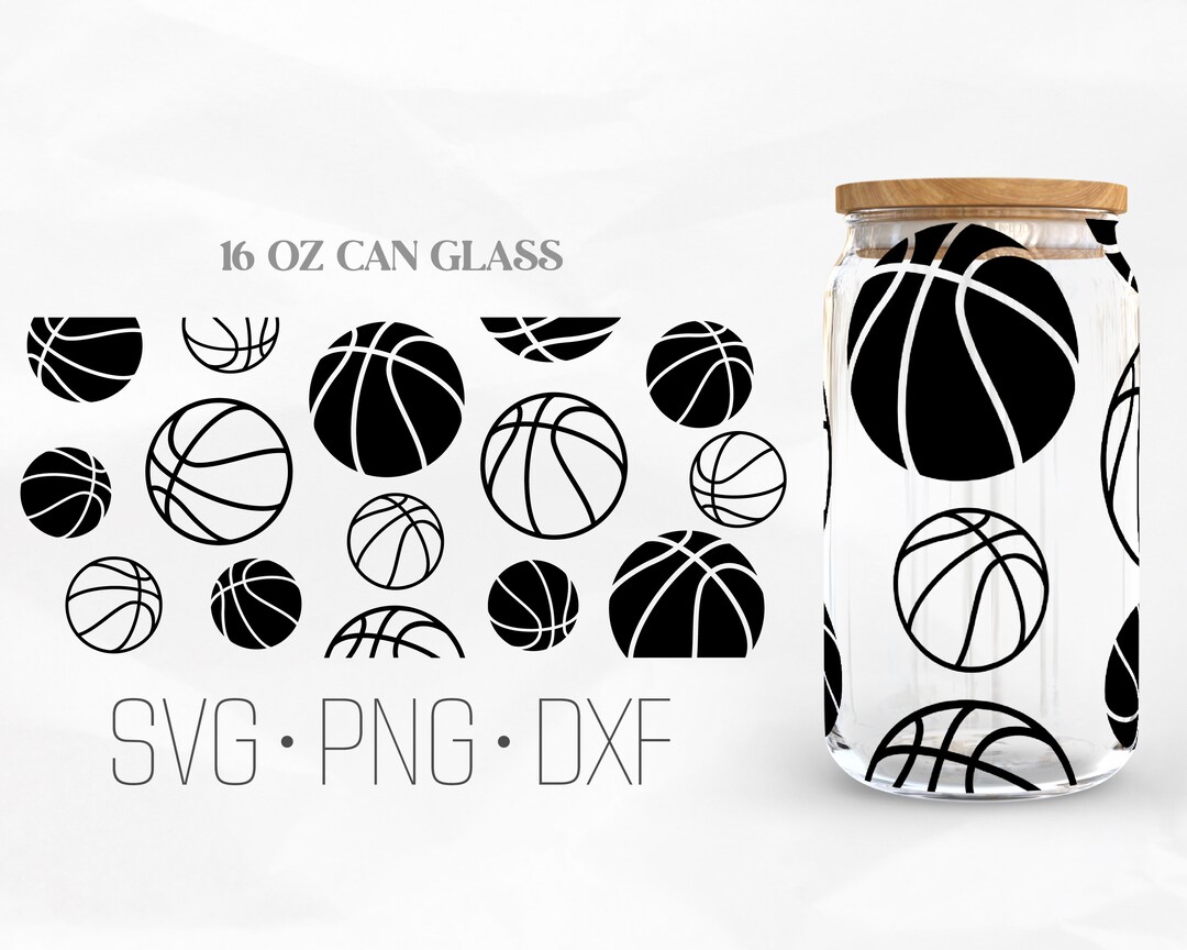 Basketball Lover Can Glass Wrap Svg, Basketball Mom Svg, Funny ...