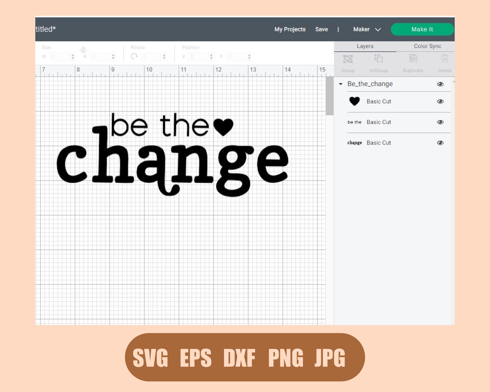 Be the Change Svg Inspiration Svg Positive Quote Svg Svg - Etsy